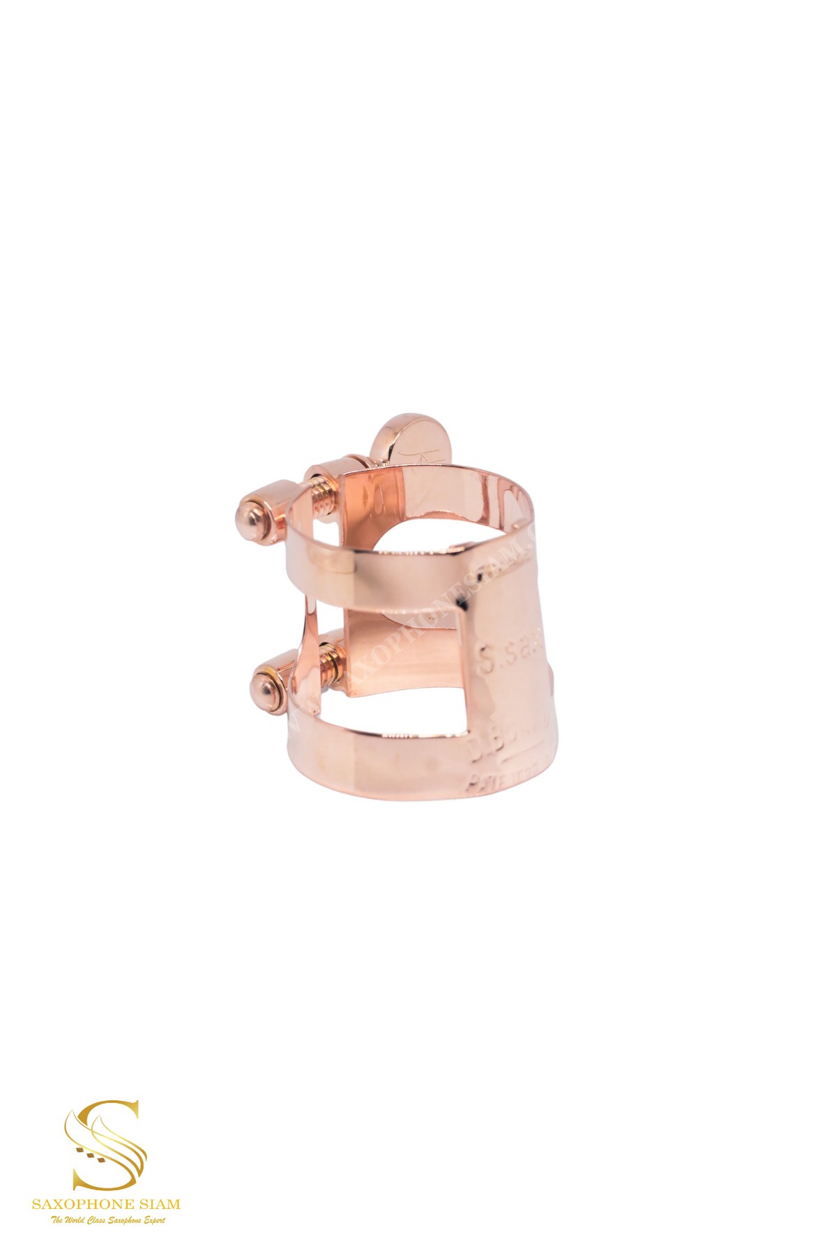 BONADE LIGATURE INVERTED PINK GOLD PLATED SOPRANO SAXOPHONE – Saxophonesiam