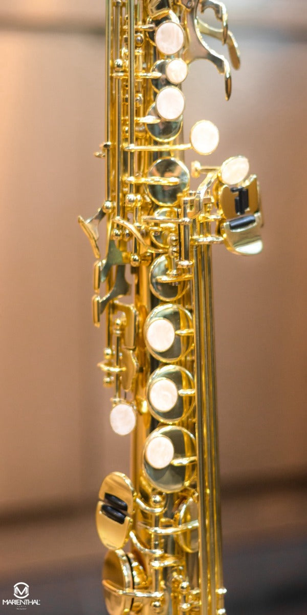 Marienthal Soprano Saxophone MSS-91 GL Straight – Saxophonesiam