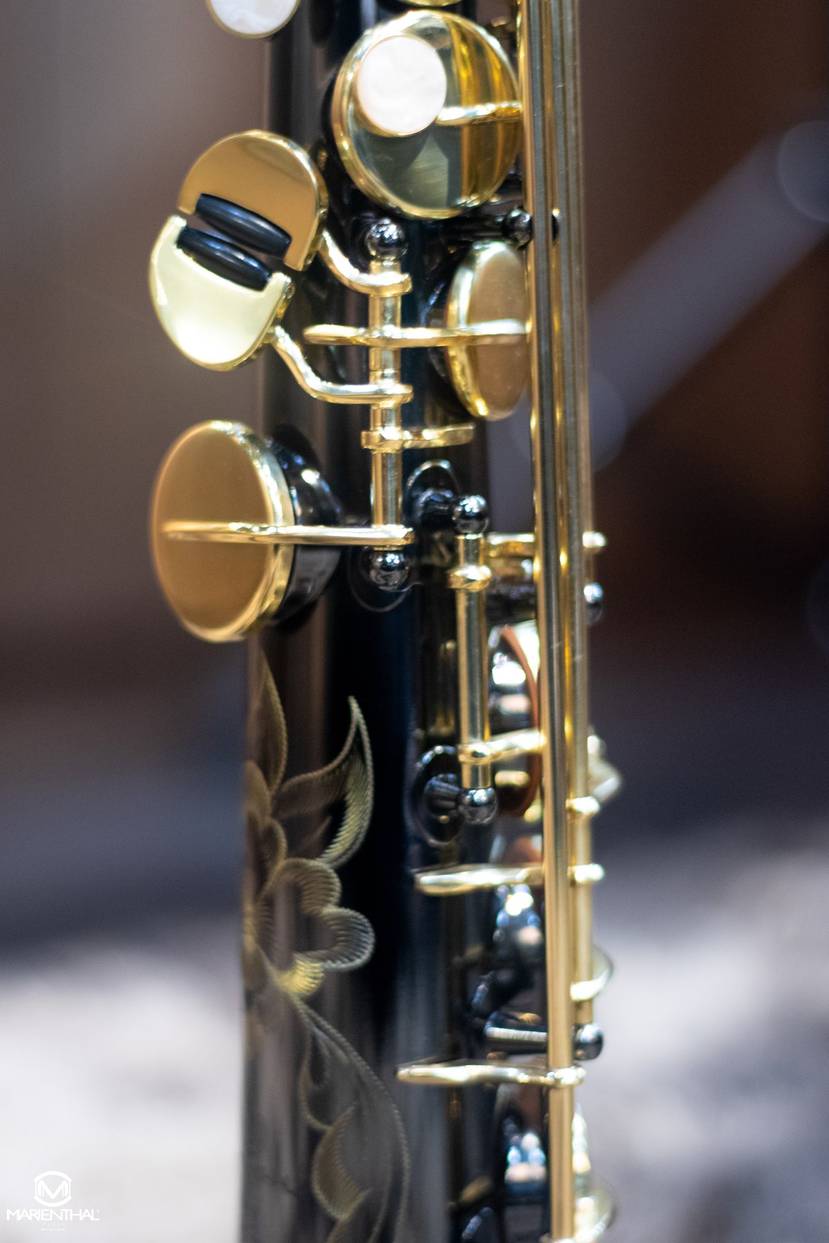 Marienthal Soprano Saxophone MSS-91 Split BL – Saxophonesiam