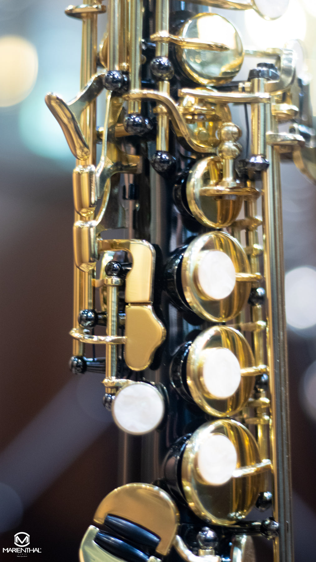 Marienthal Soprano Saxophone MSS-91 Split BL – Saxophonesiam