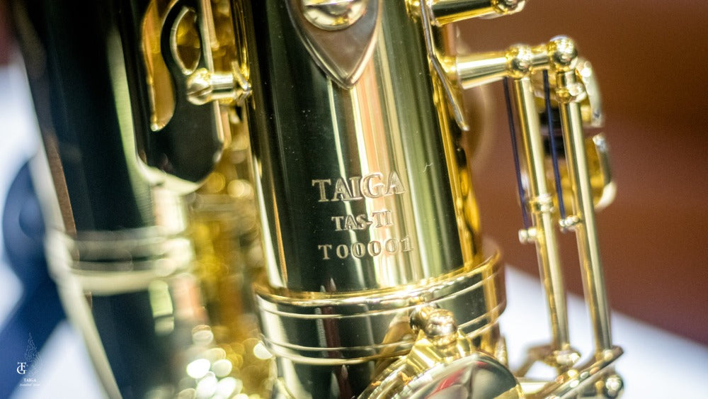 Taiga Alto Saxophone TAS-T1 Gold Lacquer – Saxophonesiam