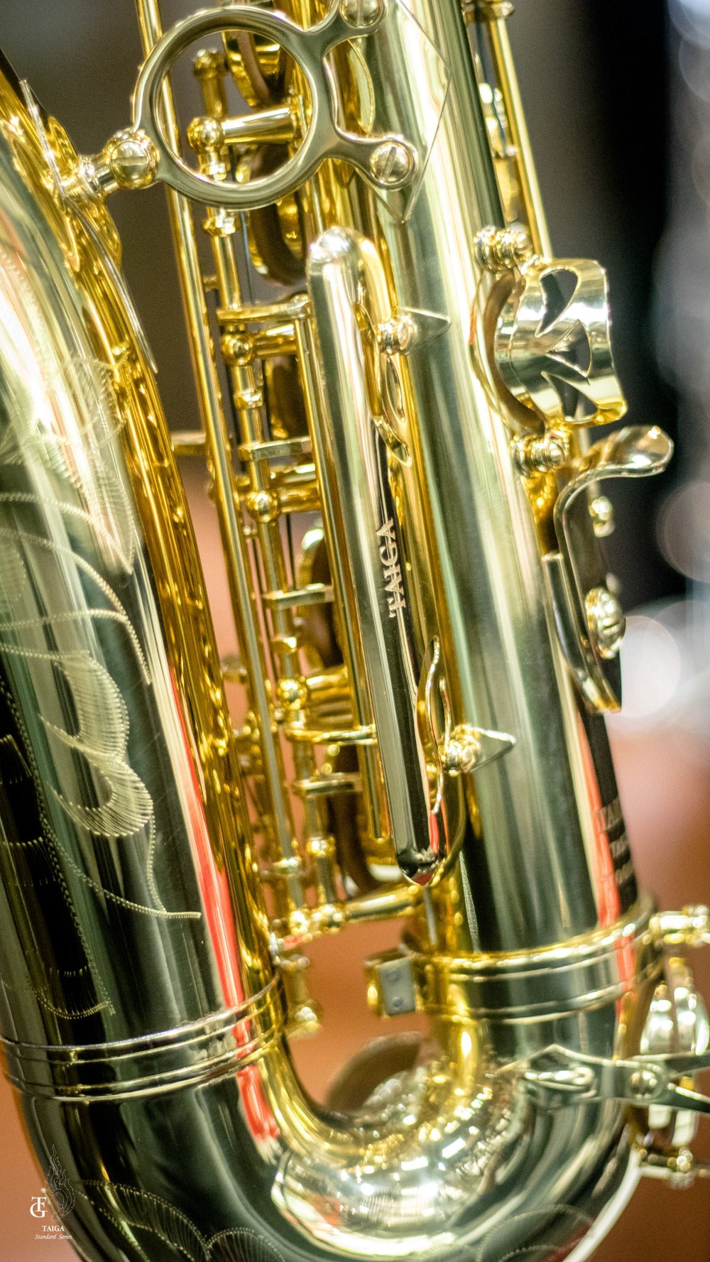 Taiga Alto Saxophone TAS-T1 Gold Lacquer – Saxophonesiam