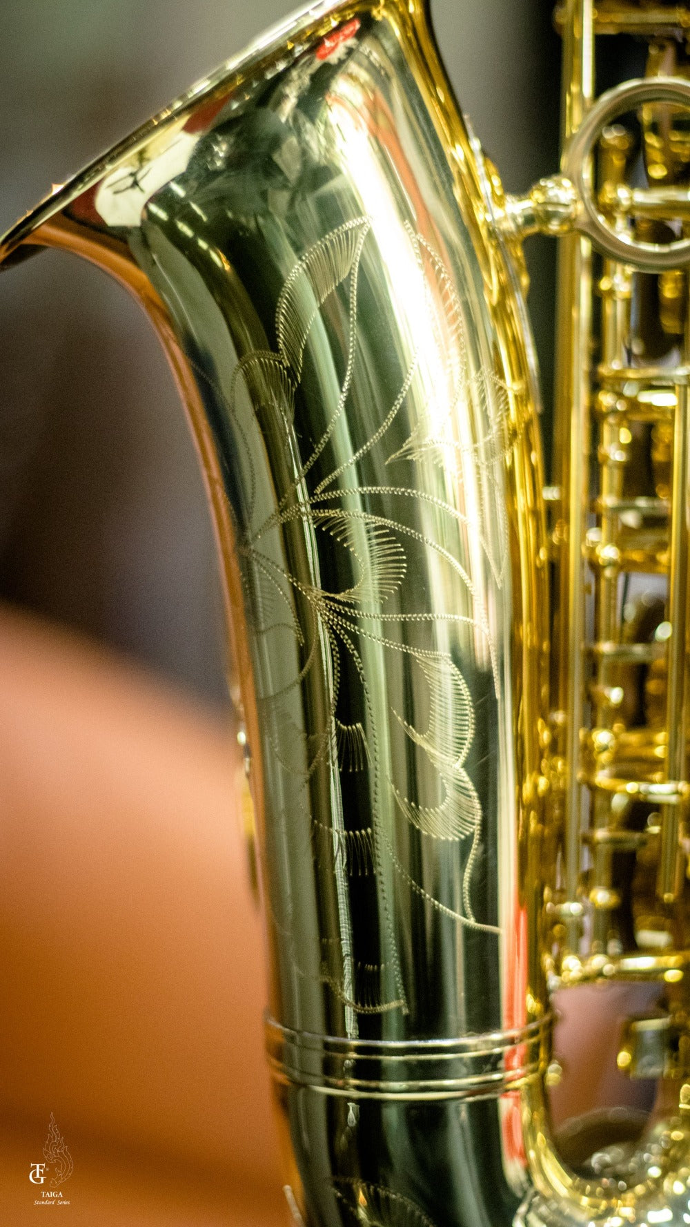 Taiga Alto Saxophone TAS-T1 Gold Lacquer – Saxophonesiam