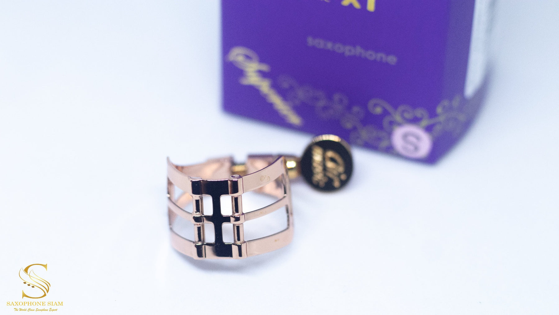 AIR MUSIC X1 SERIES LIGATURE SAXOPHONE ROSE GOLD PLATED – Saxophonesiam