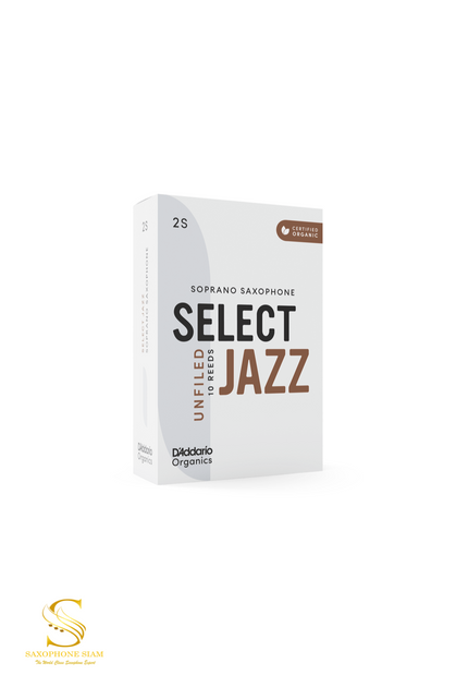 ORGANIC SELECT JAZZ UNFILED SOPRANO SAXOPHONE REEDS (10 Pch ...