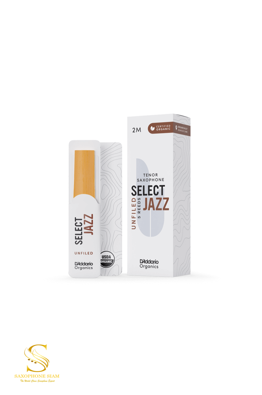 ORGANIC SELECT JAZZ UNFILED TENOR SAXOPHONE REEDS (5 PCH) – Saxophonesiam