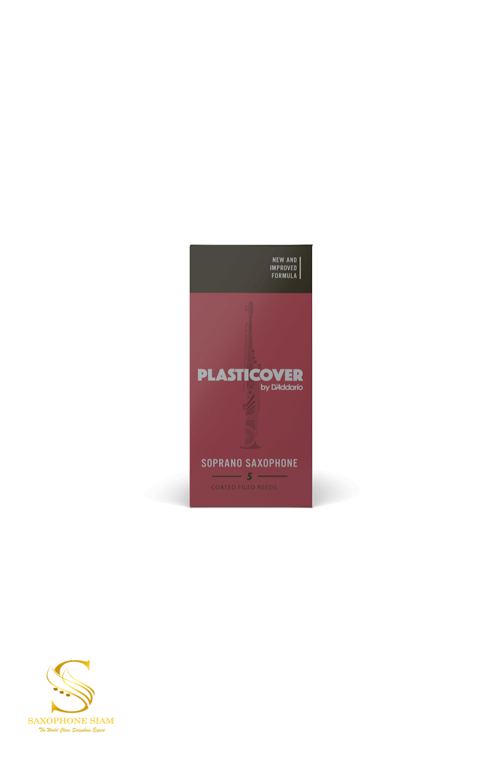 PLASTICOVER BY D'ADDARIO SOPRANO SAXOPHONE REEDS (5 Pch) – Saxophonesiam
