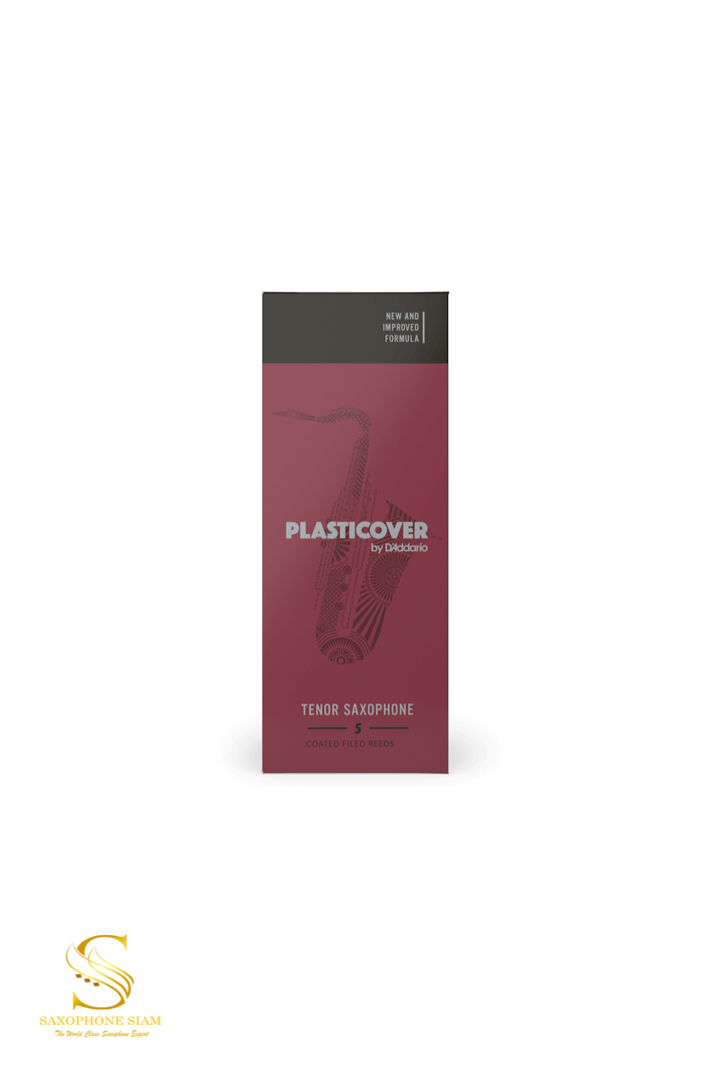 PLASTICOVER BY D'ADDARIO TENOR SAXOPHONE REEDS (5 PCH) – Saxophonesiam