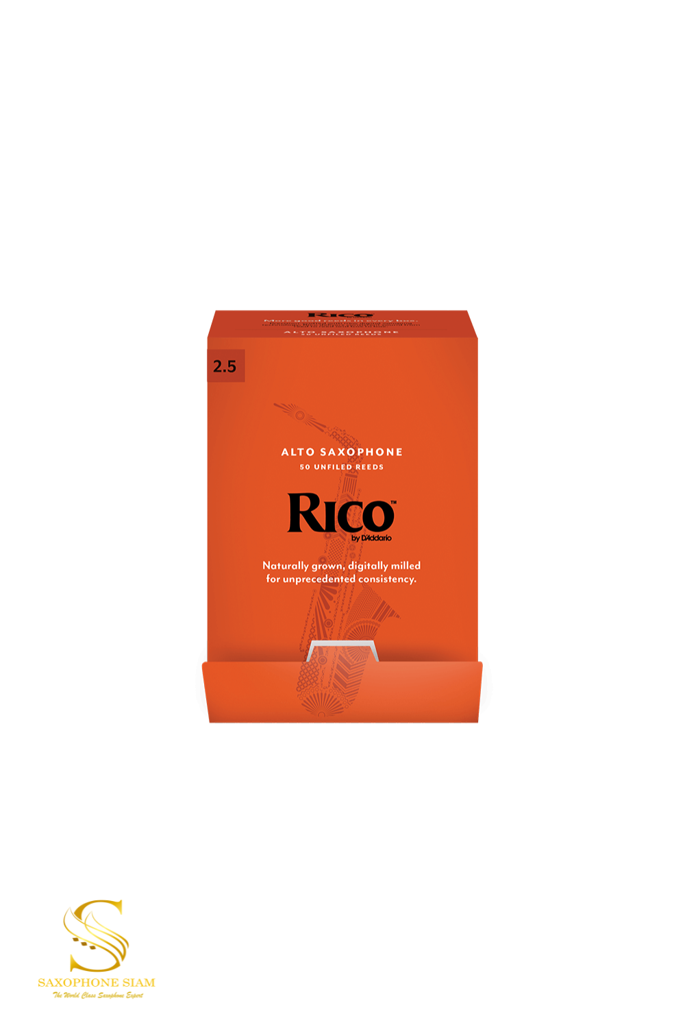 RICO BY D'ADDARIO ALTO SAXOPHONE REEDS (50 PCH) – Saxophonesiam