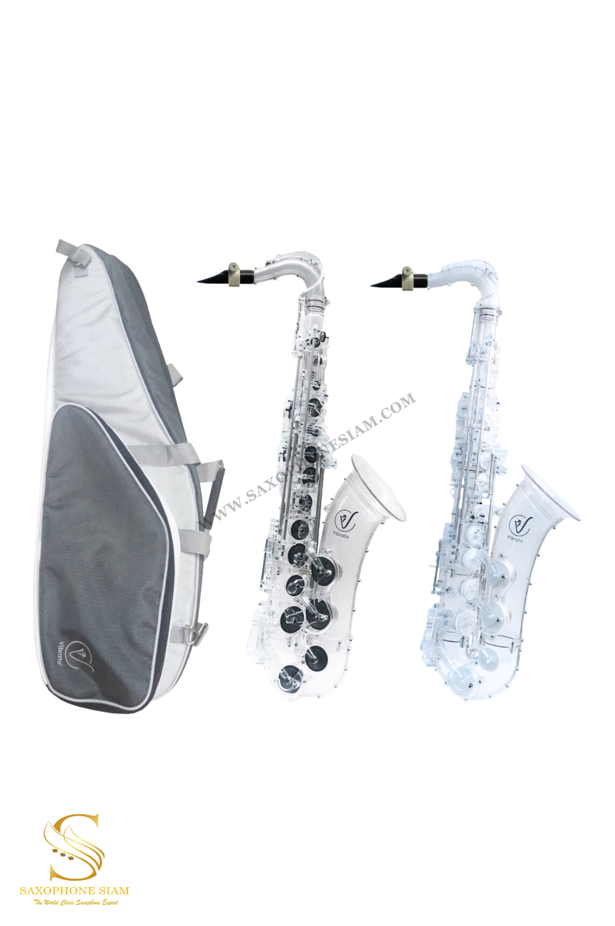 Vibrato T1 Tenor Saxophone แซกโซโฟนพลาสติก เทเนอร์ Polycarbonate Light ...