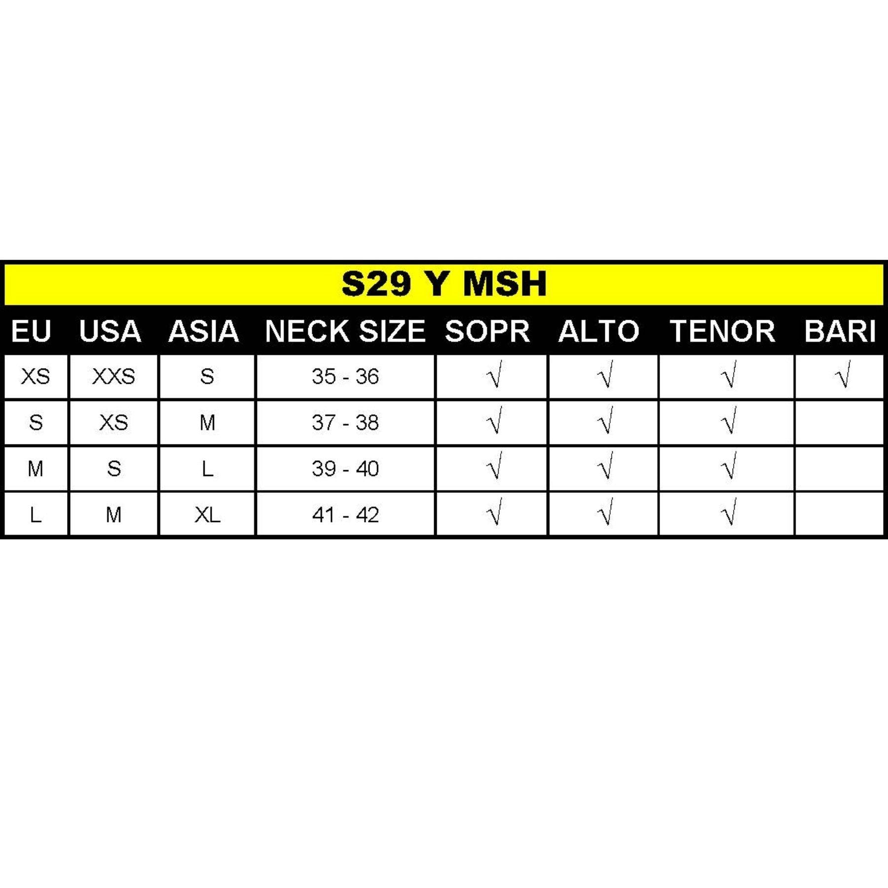 BG Alto Tenor Soprano Saxophone Strap ZEN S29YMSH Red – Saxophonesiam