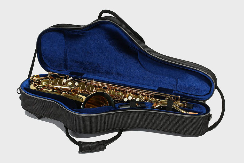 BROPRO Wooden Curved Tenor saxophone case - Orchestra Style - W701CTP ...