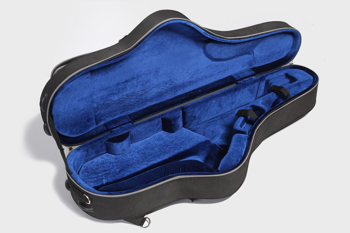 BROPRO Wooden Curved Tenor saxophone case - Orchestra Style - W701CTP ...