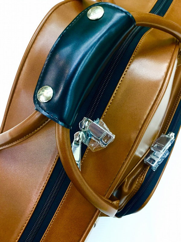 BROPRO Wooden Curved Tenor saxophone case Brown - Royal Style - W701CT ...