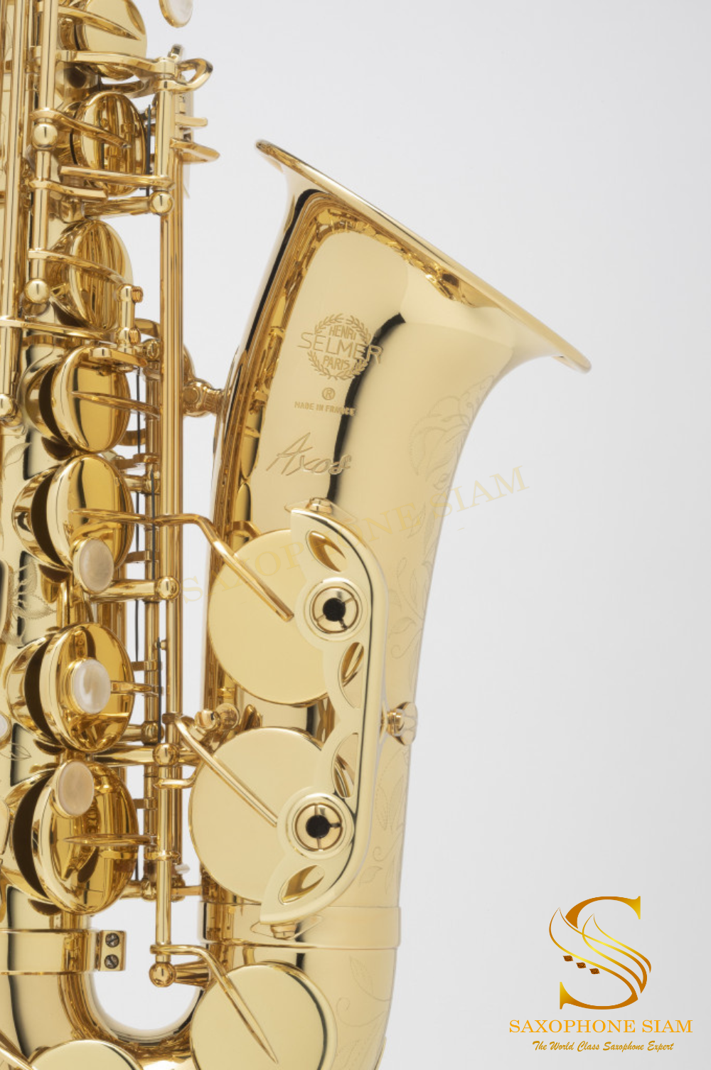 HENRI SELMER PARIS AXOS TENOR SAXOPHONE LACQUERED – Saxophonesiam