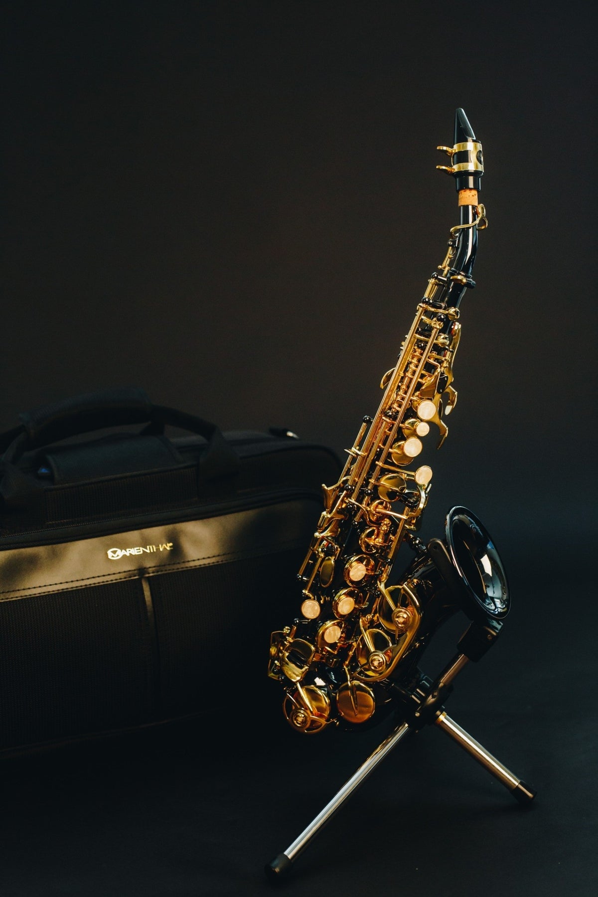 Marienthal Curved Soprano Saxophone MCS-91 BL – Saxophonesiam