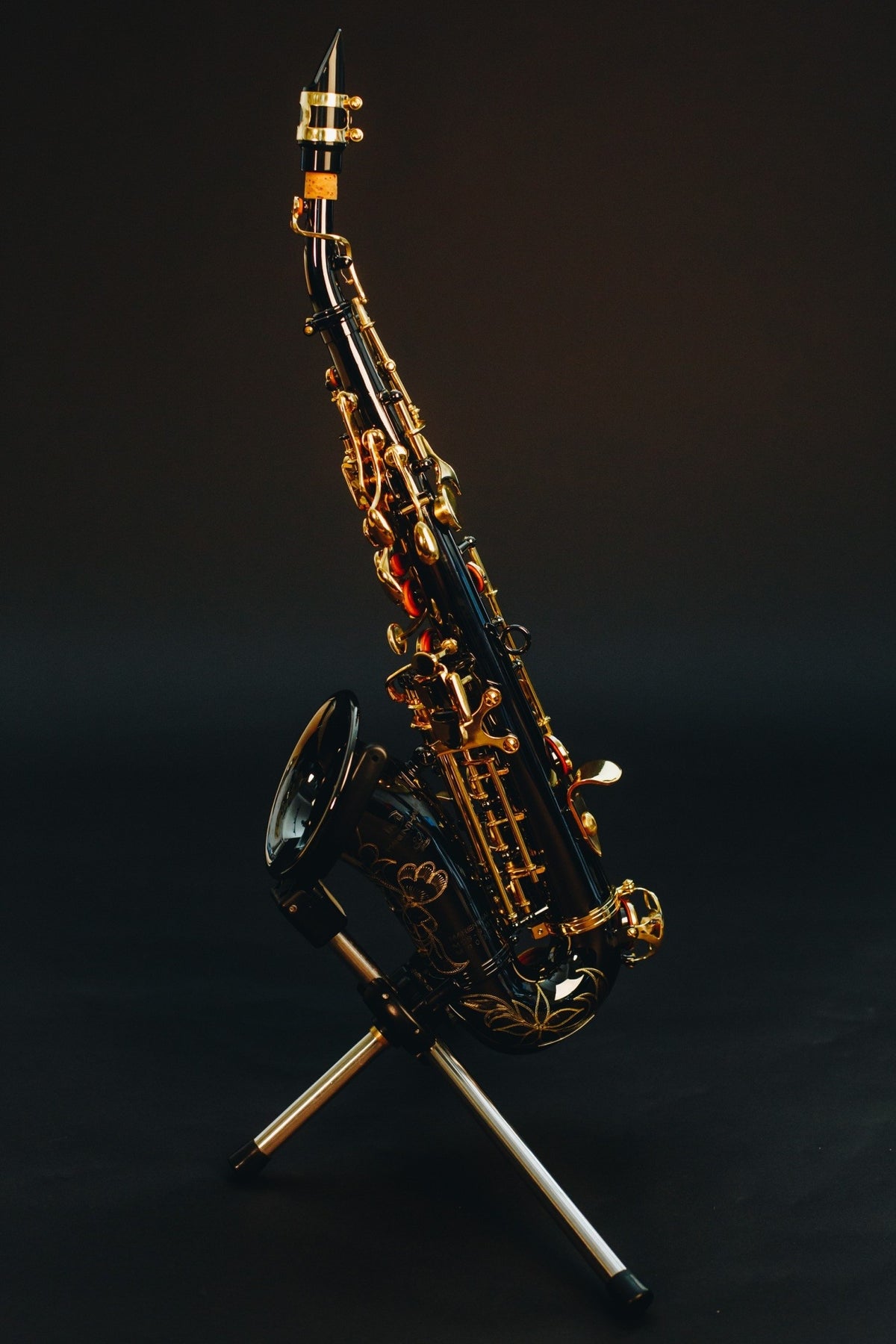 Marienthal Curved Soprano Saxophone MCS-91 BL – Saxophonesiam