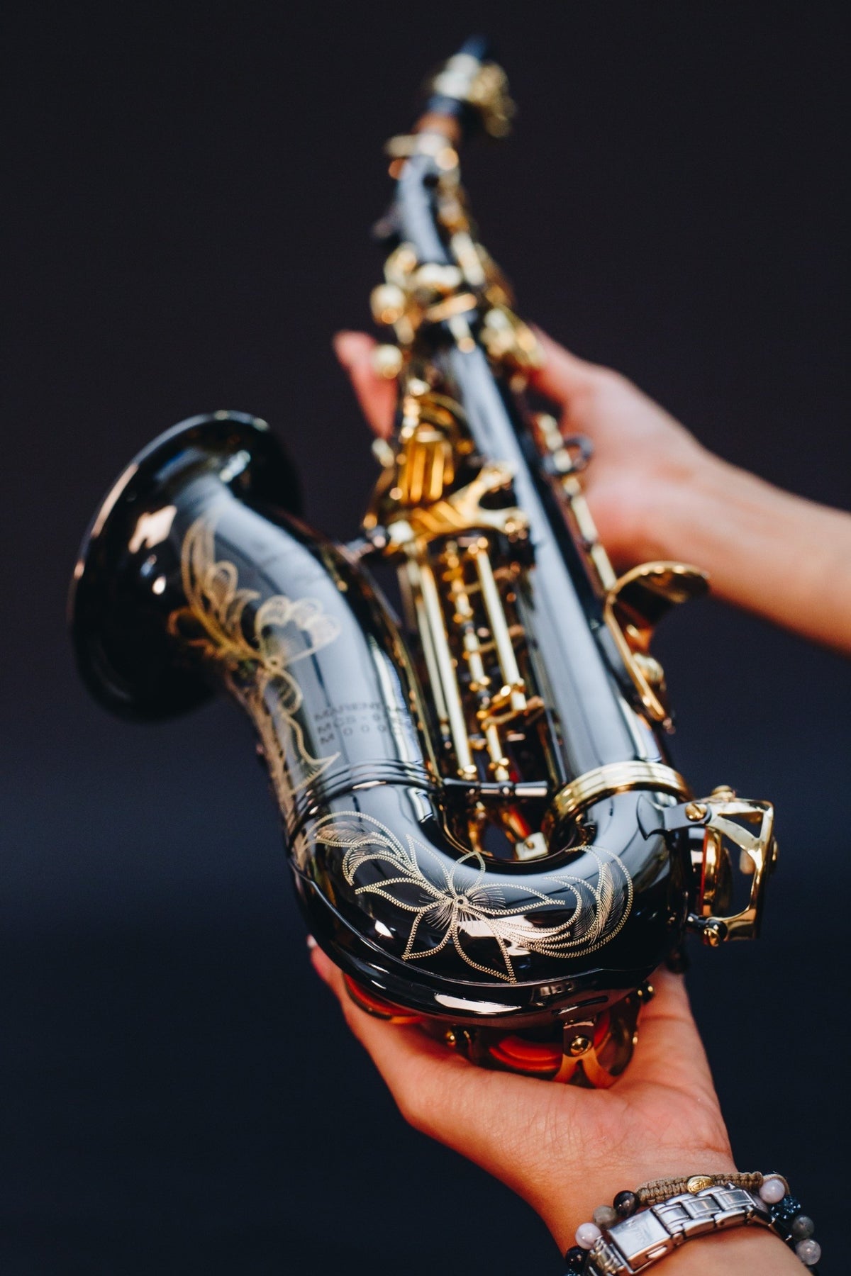 Marienthal Curved Soprano Saxophone MCS-91 BL – Saxophonesiam