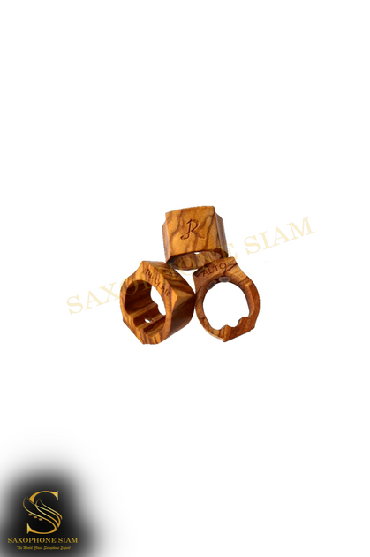 Rampone & Cazzani Nolig Ligature for Bb Clarinet Olive Wood with cap R ...