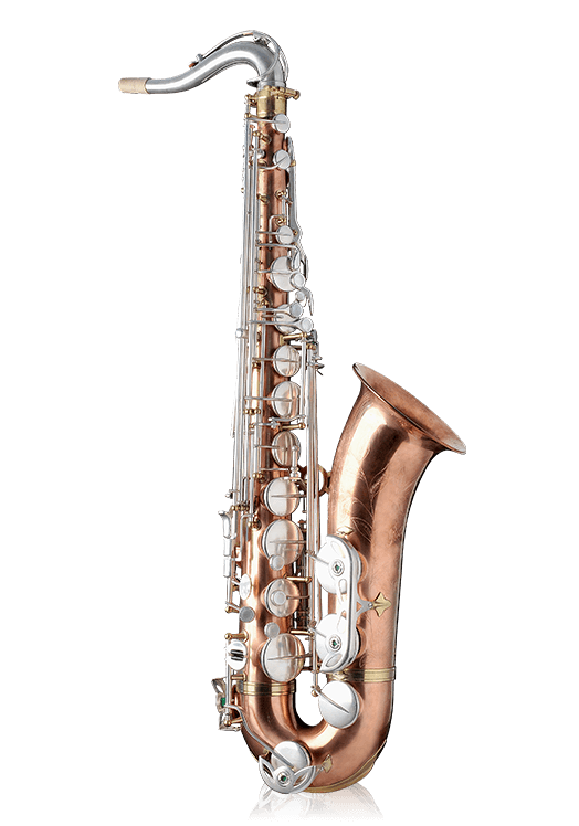 Rampone & Cazzani Solid Copper Tenor neck with bag TSNSC – Saxophonesiam