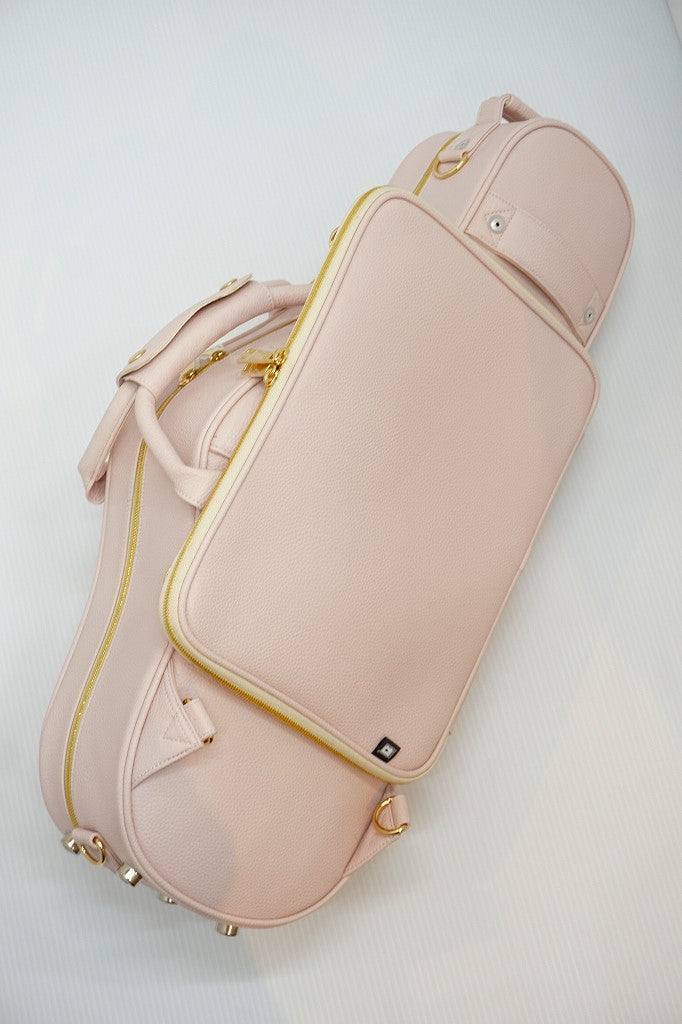 BROPRO Wooden Curved Alto saxophone case LavenderBlush - Royal Style ...