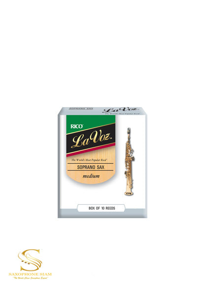 LA VOZ - SOPRANO SAXOPHONE REEDS - BOX OF 10 – Saxophonesiam
